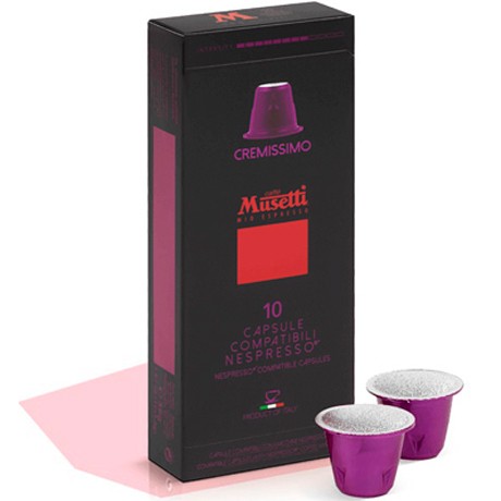 Musetti Cremissimo кофе в капсулах 10 шт