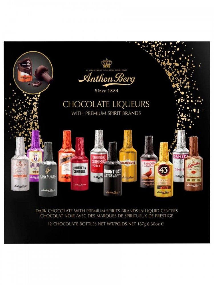 Anthon Berg Chocolate Liqueurs 187